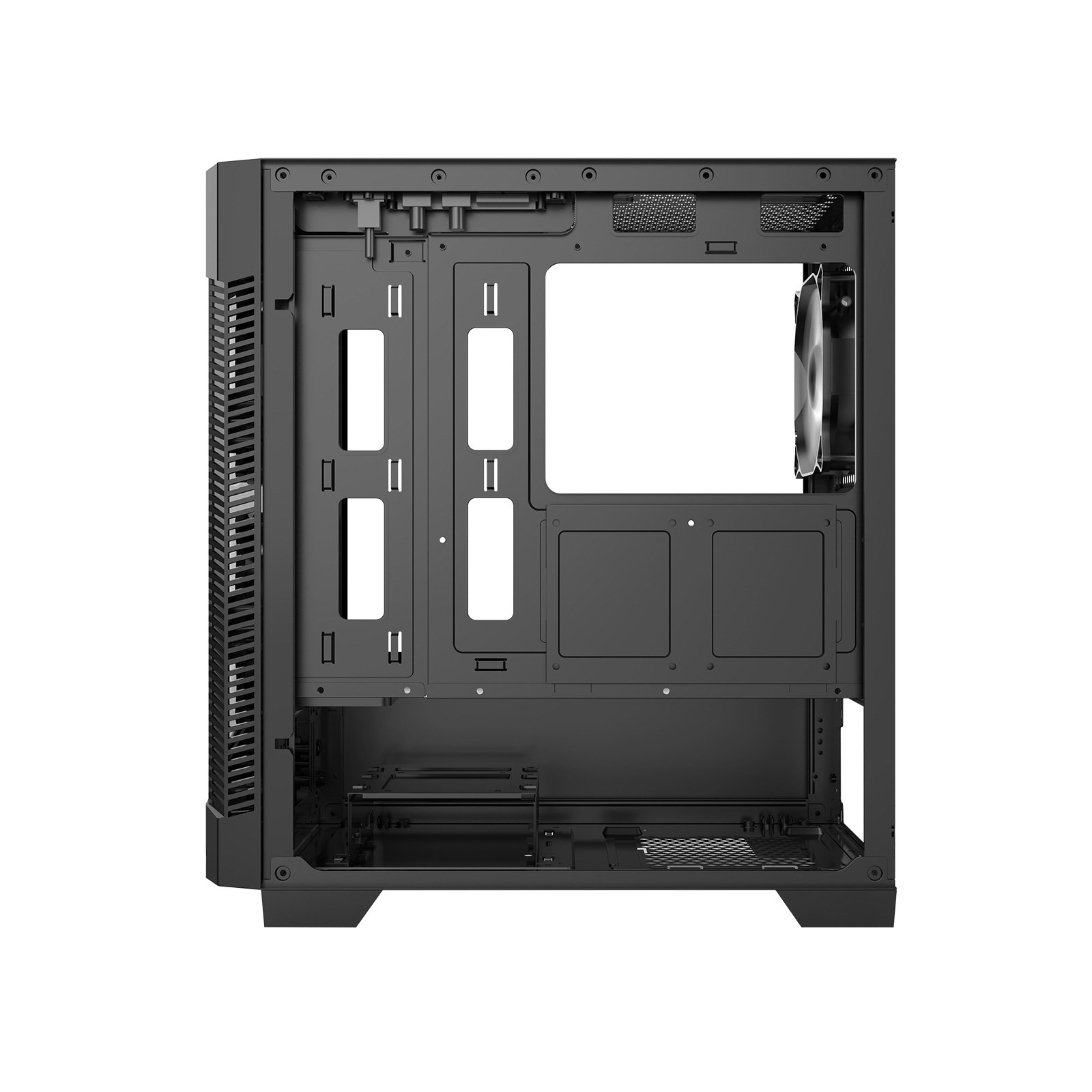 CiT Level 1 Glass Mid Tower Gaming Case - Black - CIT-LEVEL1-GB | CCL
