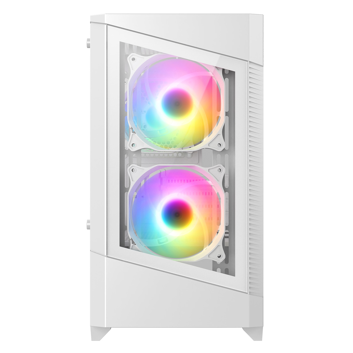 CiT Level 1 Glass Mid Tower Gaming Case - White - CIT-LEVEL1-GW | CCL