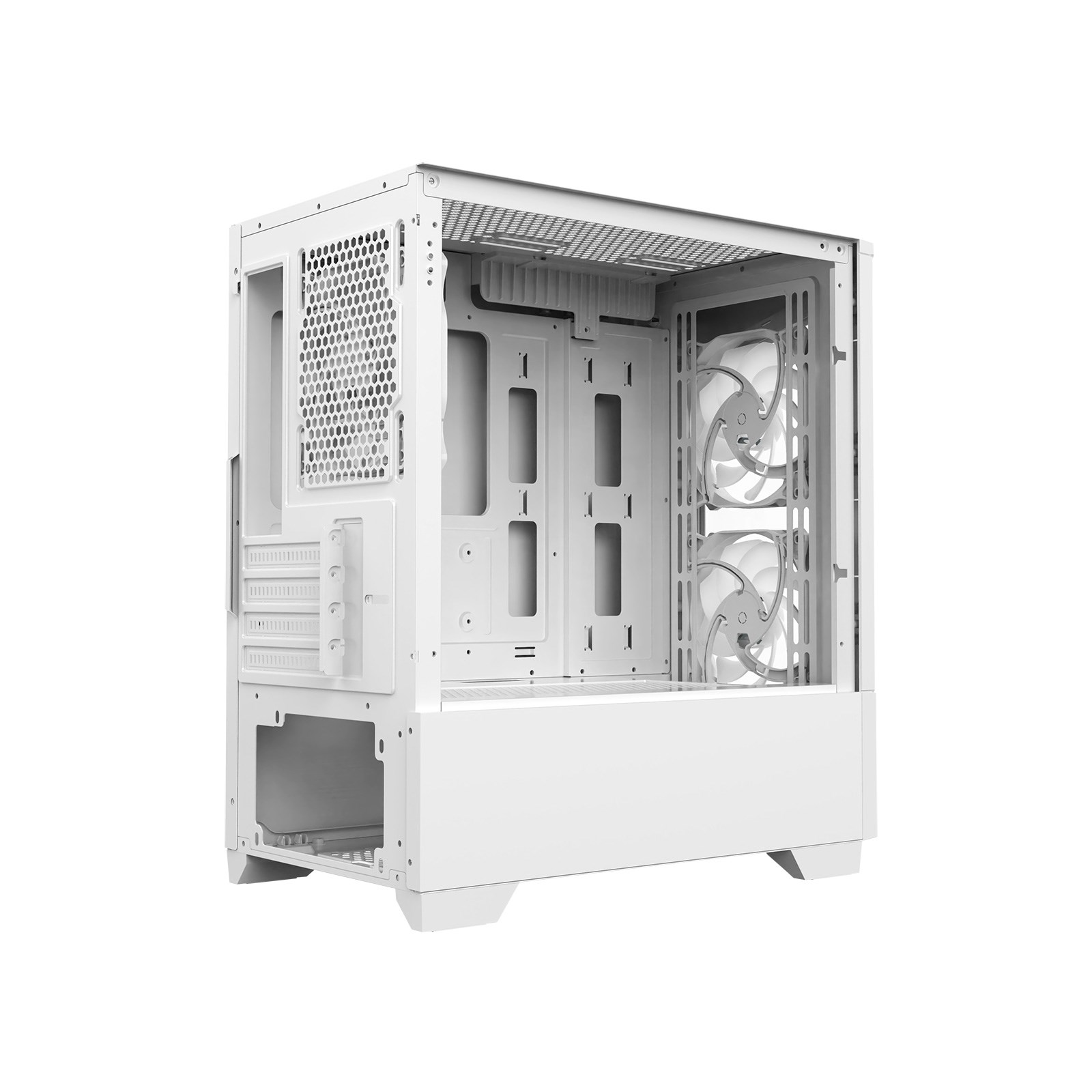 CiT Level 1 Glass Mid Tower Gaming Case - White - CIT-LEVEL1-GW | CCL