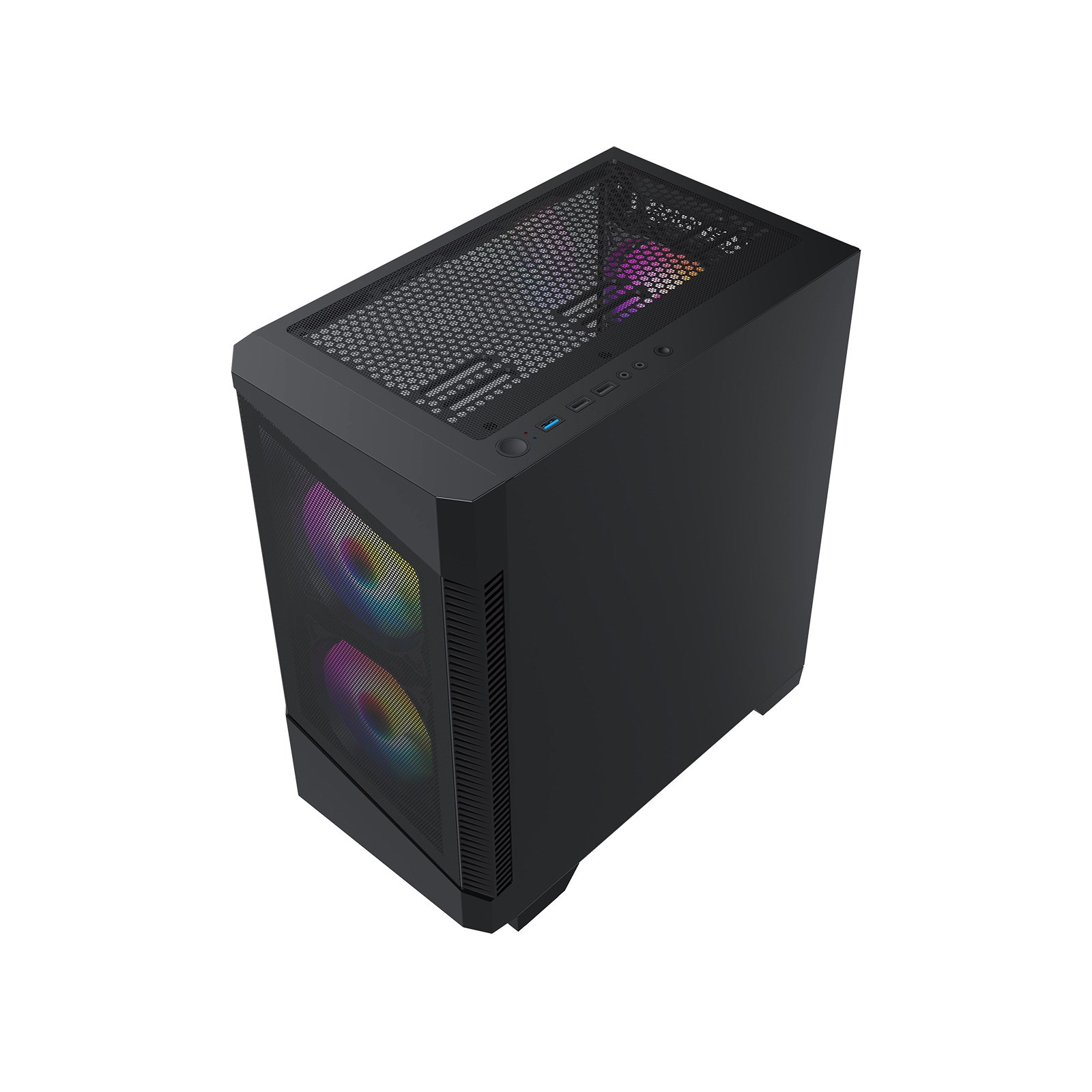 CiT Level 1 Mesh Mid Tower Gaming Case - Black - CIT-LEVEL1-MB | CCL