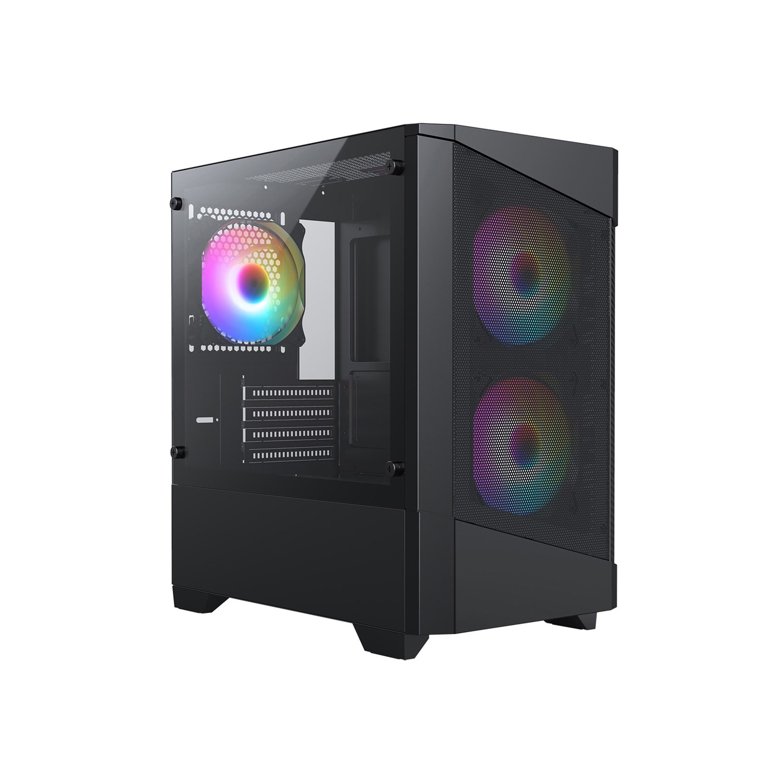 CiT Level 1 Mesh Mid Tower Gaming Case - Black - CIT-LEVEL1-MB | CCL