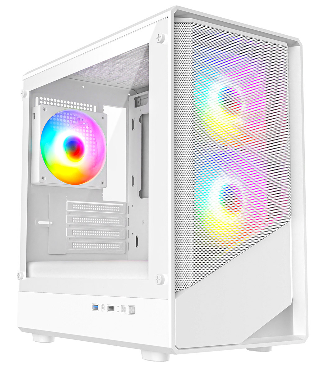 CiT Level 5 Mid Tower Gaming Case - White - CIT-LEVEL5-MW | CCL