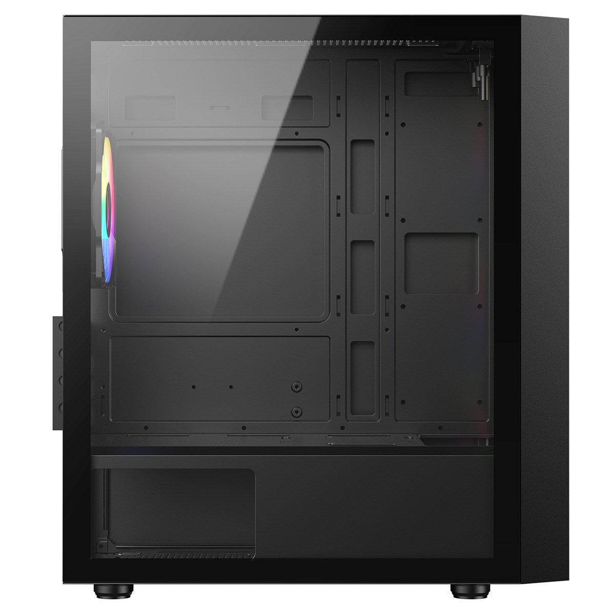 CiT Luna Mid Tower Gaming Case - Black - CIT-LUNA-BLK | CCL