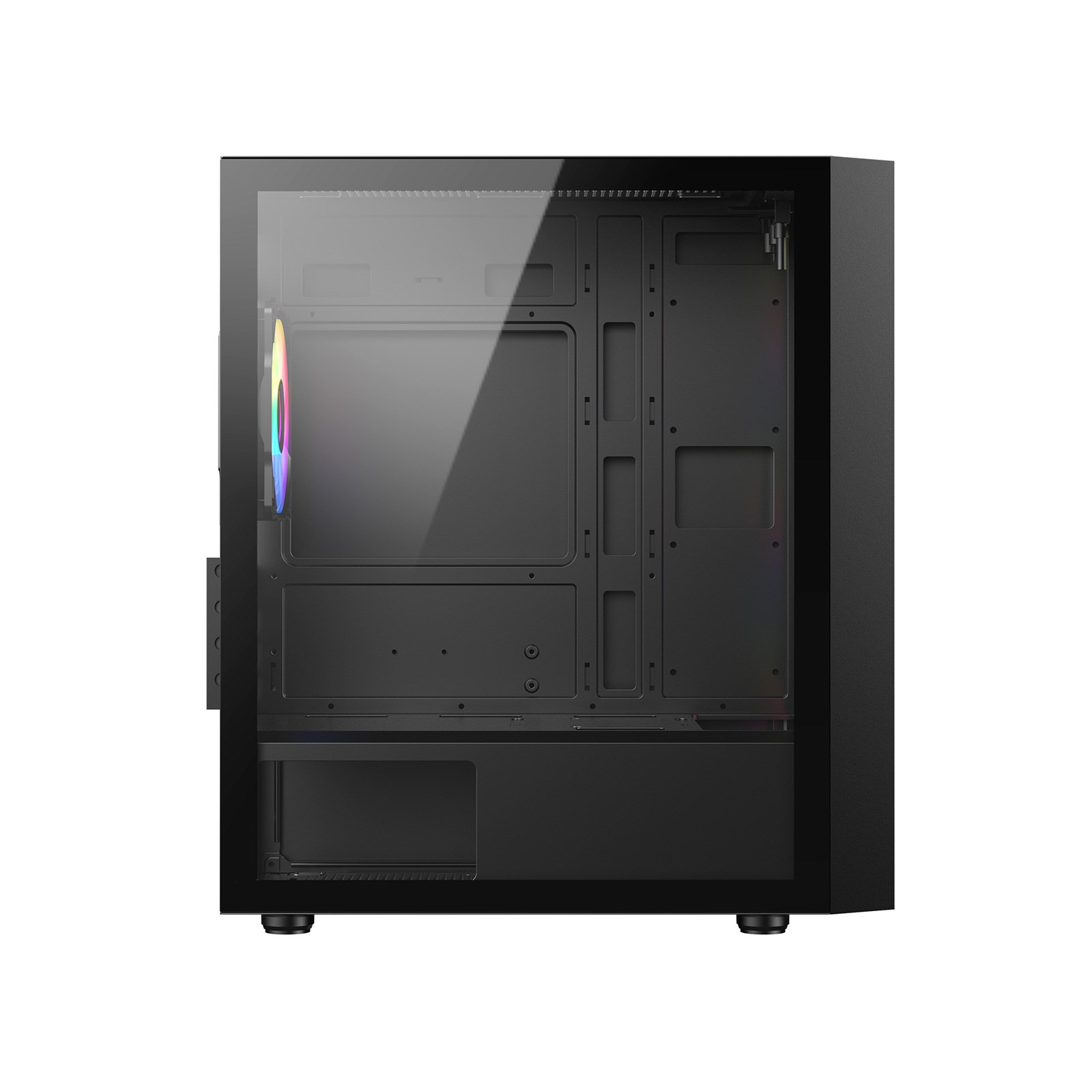 CiT Luna Mid Tower Gaming Case - Black - CIT-LUNA-BLK | CCL