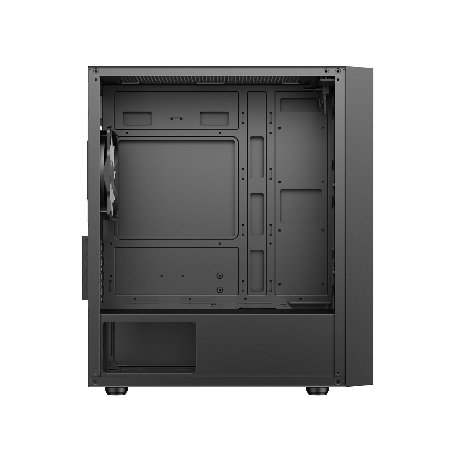 CiT Luna Mid Tower Gaming Case - Black - CIT-LUNA-BLK | CCL