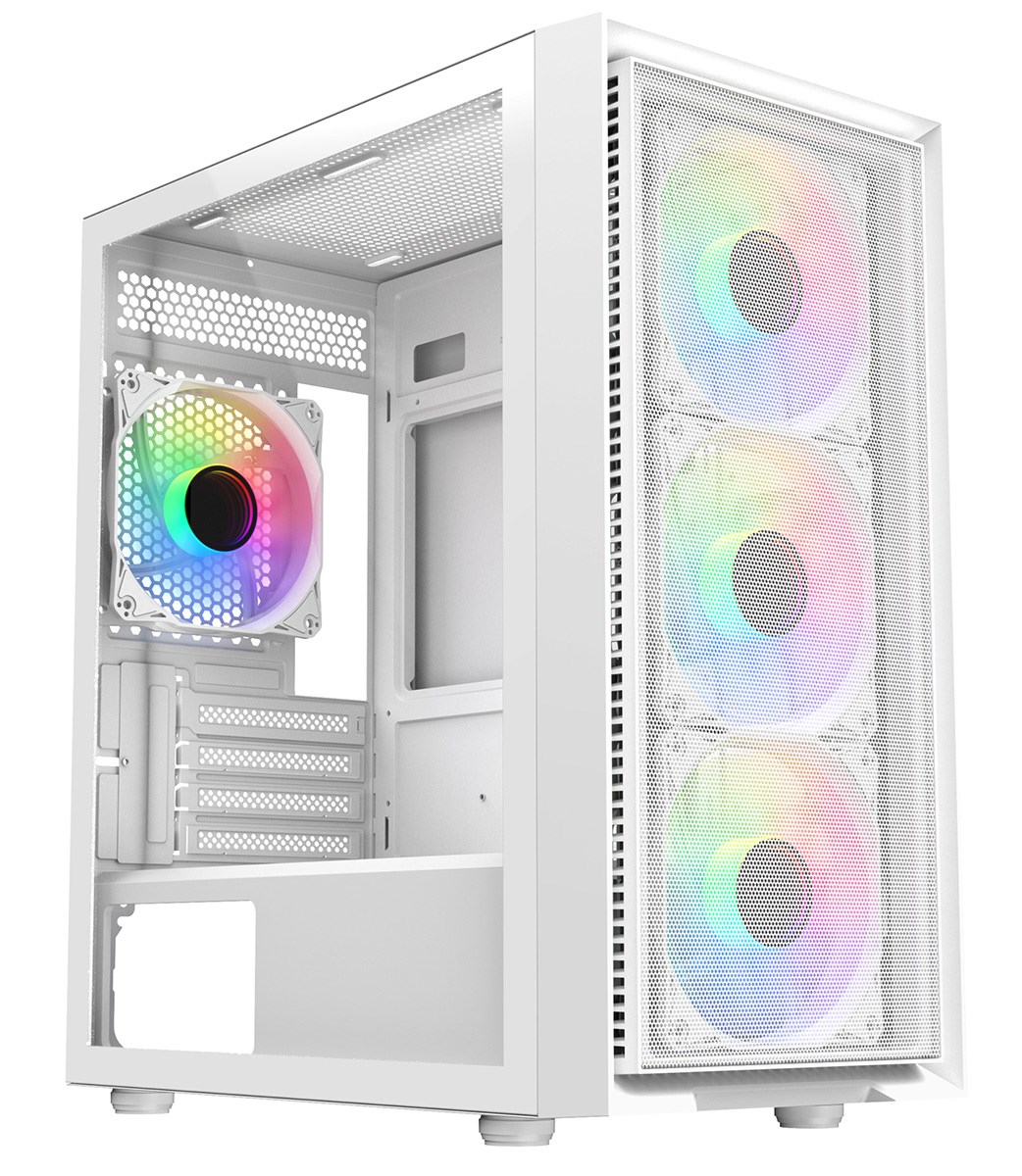CiT Luna Mid Tower Gaming Case - White - CIT-LUNA-WHT | CCL