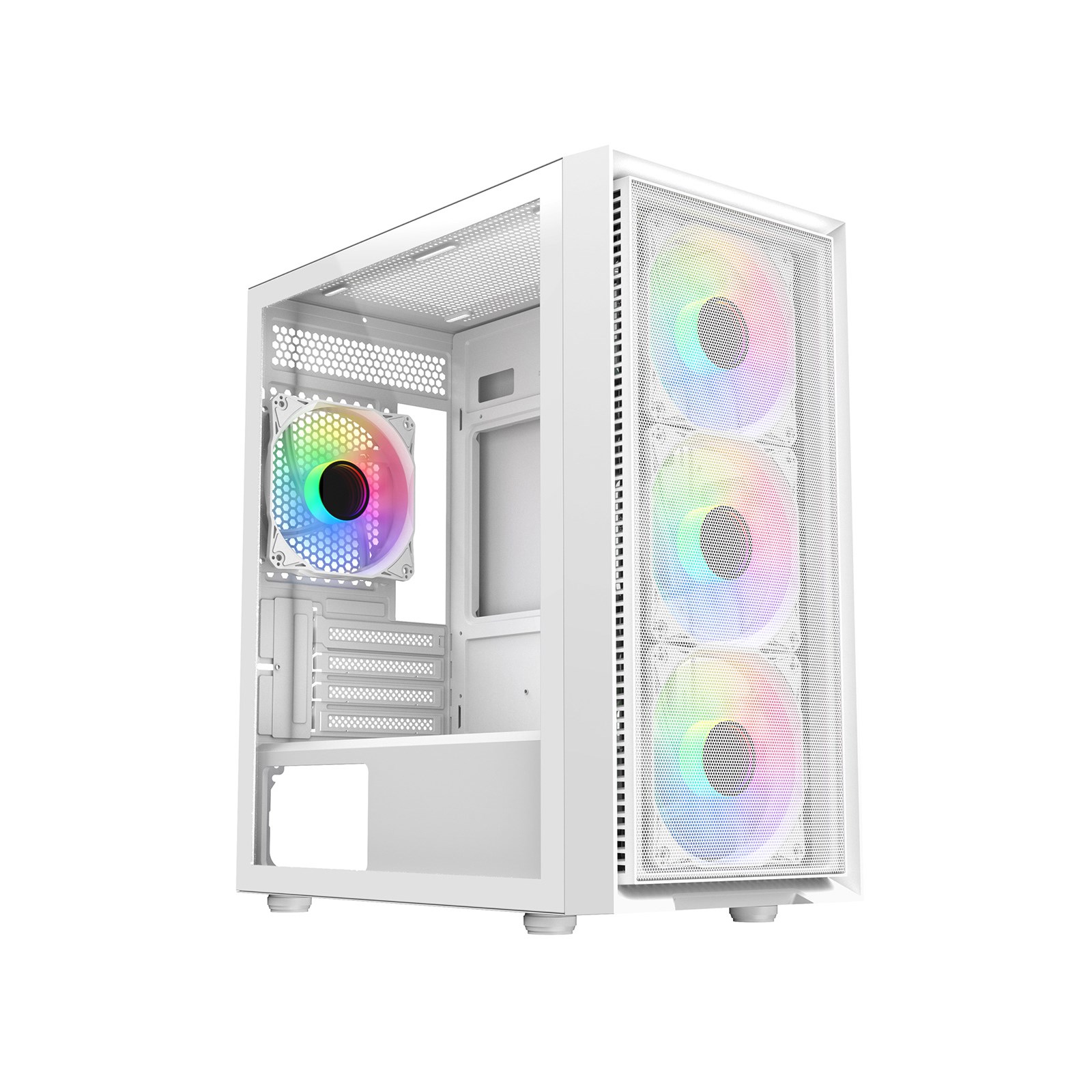 CiT Luna Mid Tower Gaming Case - White - CIT-LUNA-WHT | CCL