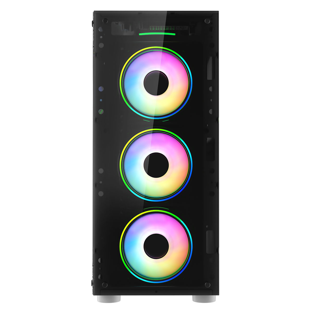 CiT Mirage F6 Mid Tower Gaming Case - White - CIT-MIRAGE-F6-W | CCL