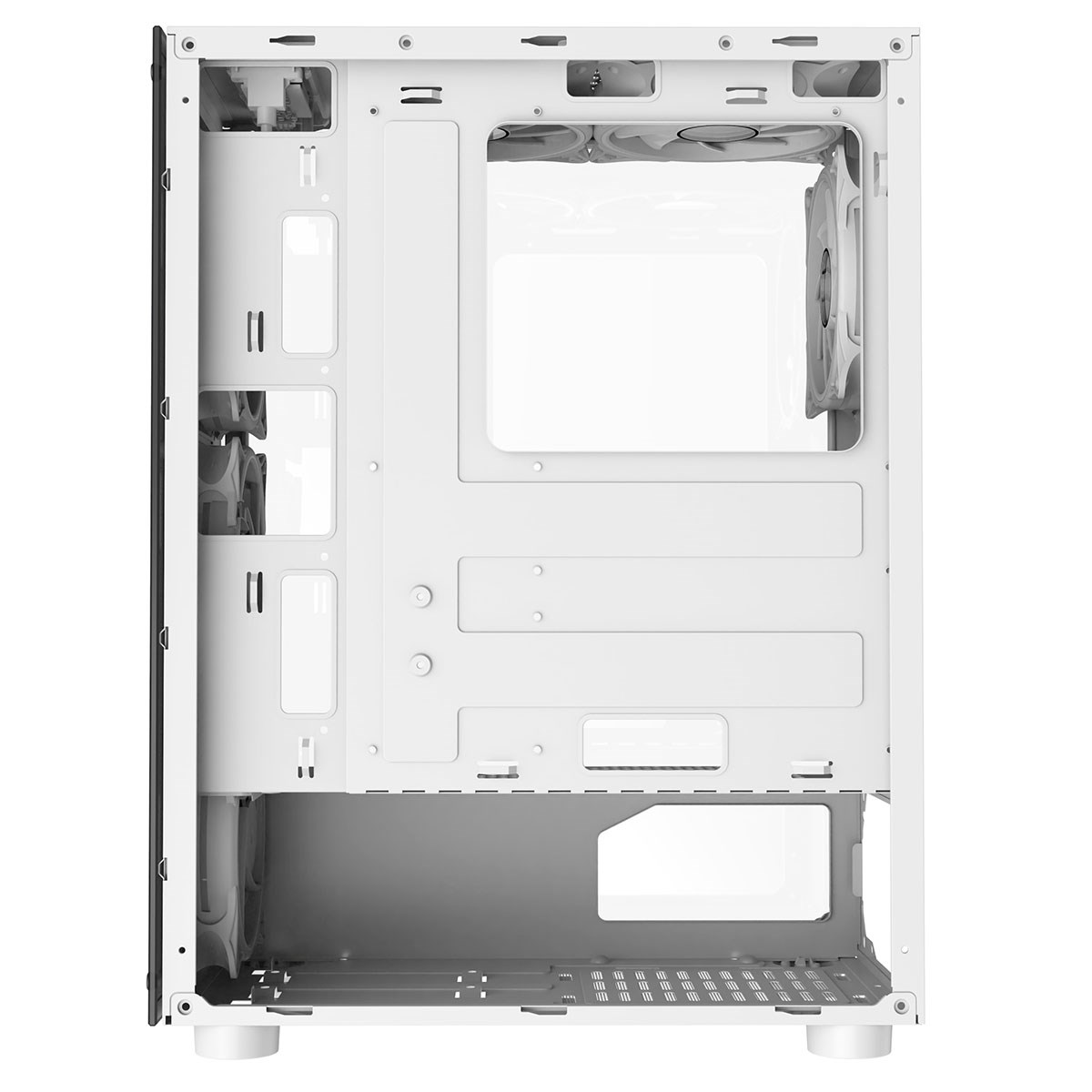 CiT Mirage F6 Mid Tower Gaming Case - White - CIT-MIRAGE-F6-W | CCL
