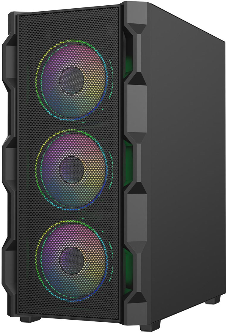 CiT Neo Mid Tower Gaming Case - Black - CIT-NEO-B | CCL