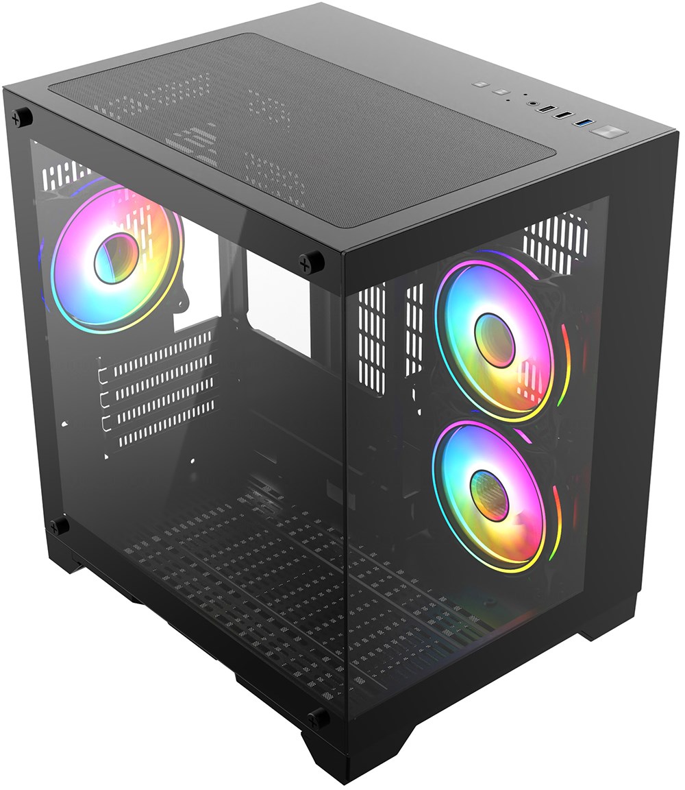 CiT Overseer Mid Tower Gaming Case - Black - CIT-OVERSEER-B | CCL