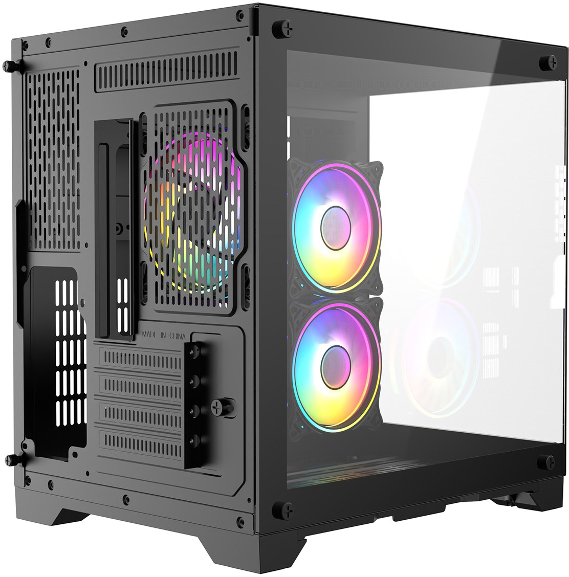 CiT Overseer Mid Tower Gaming Case - Black - CIT-OVERSEER-B | CCL