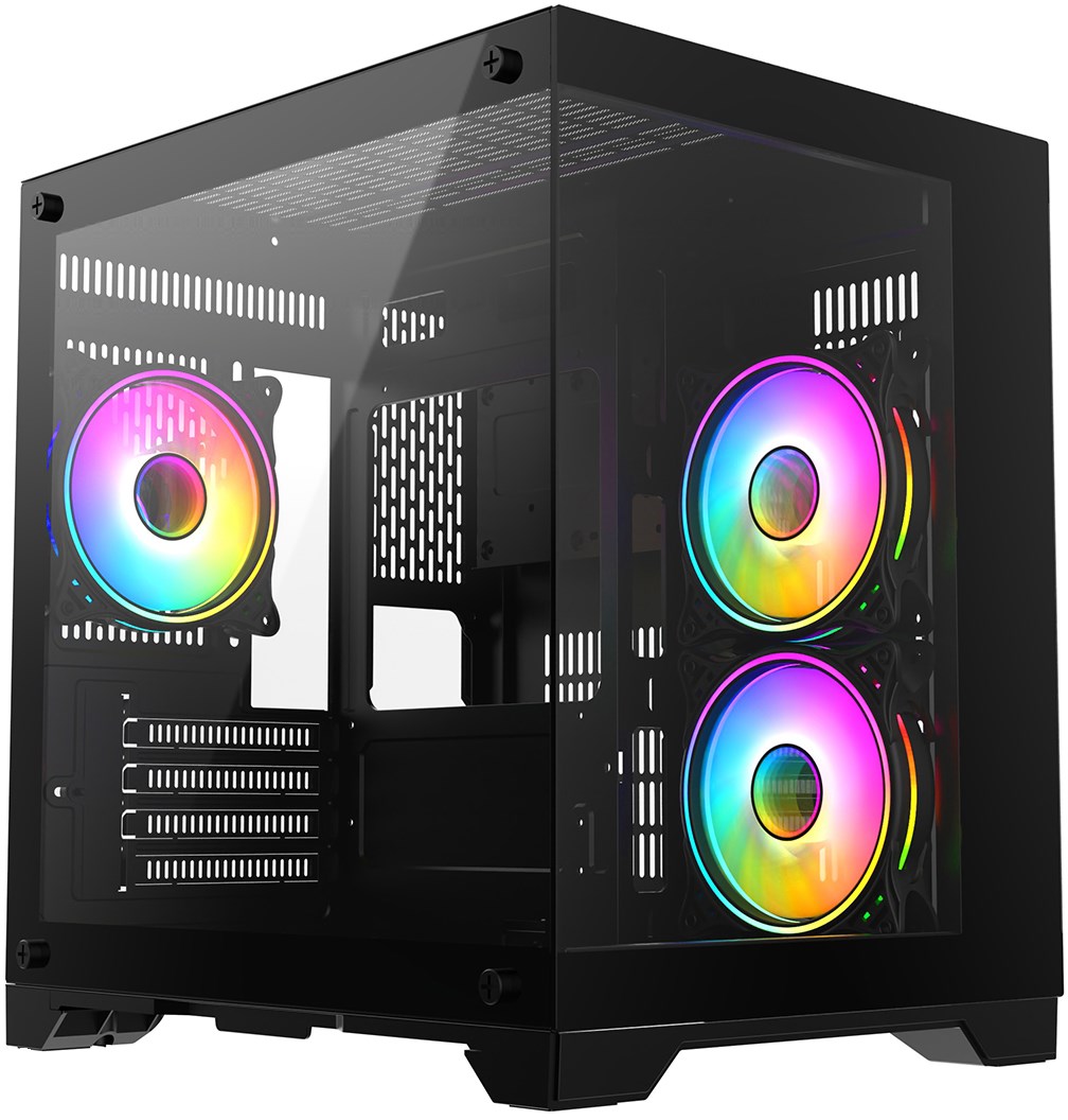 CiT Overseer Mid Tower Gaming Case - Black - CIT-OVERSEER-B | CCL