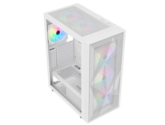 CiT Phantom XL Mid Tower Gaming Case - White - CIT-PHANTOMXL-W | CCL