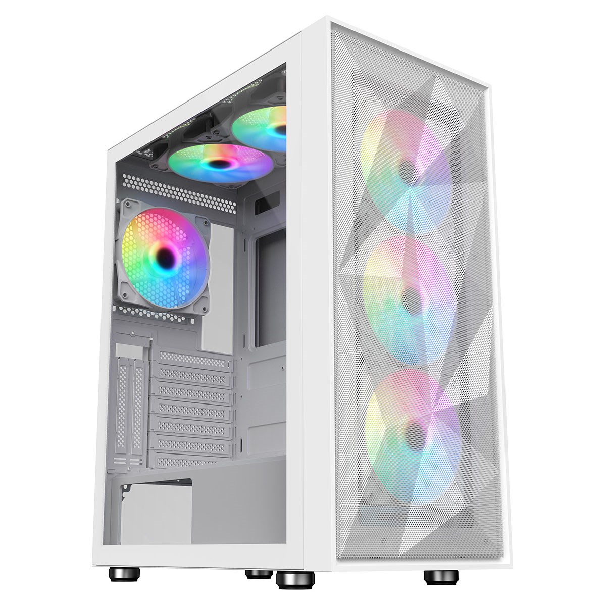 CiT Phantom XL Mid Tower Gaming Case - White - CIT-PHANTOMXL-W | CCL