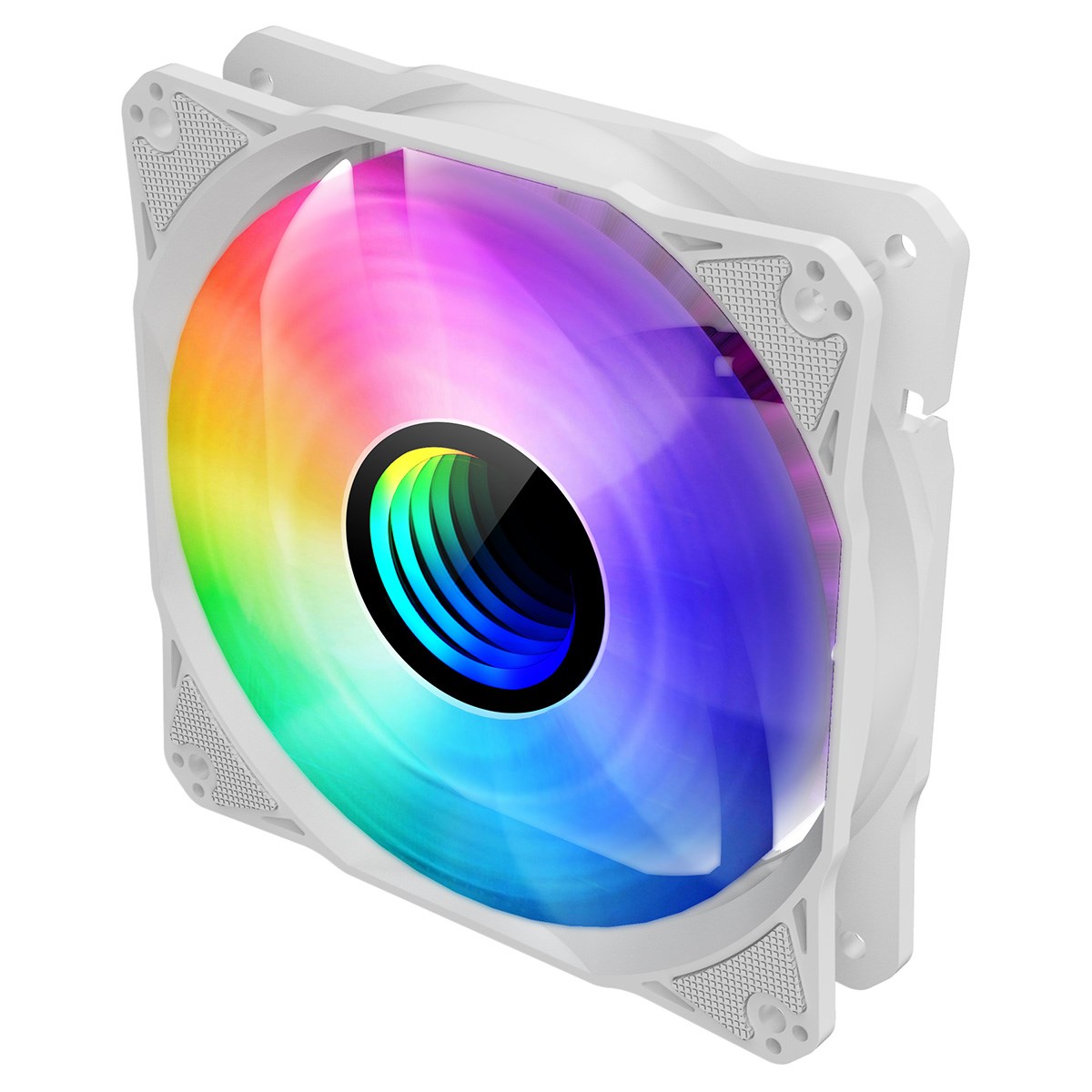 CiT Pro YH120 120mm ARGB Chassis Fan in White - CIT-PRO-YH120-W - New | CCL
