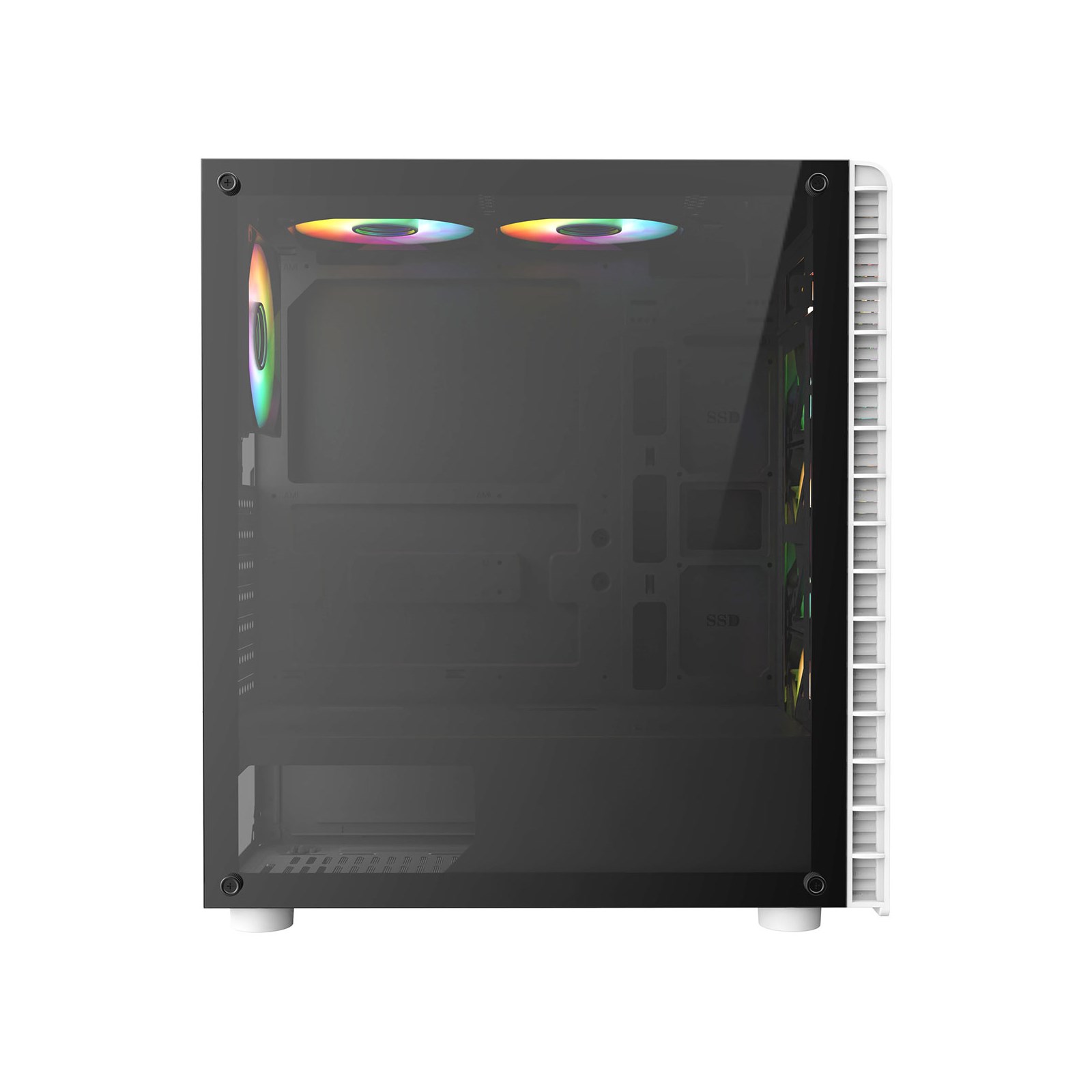 CiT Raider Mid Tower Gaming Case - White - CIT-RAIDER6-WHT | CCL