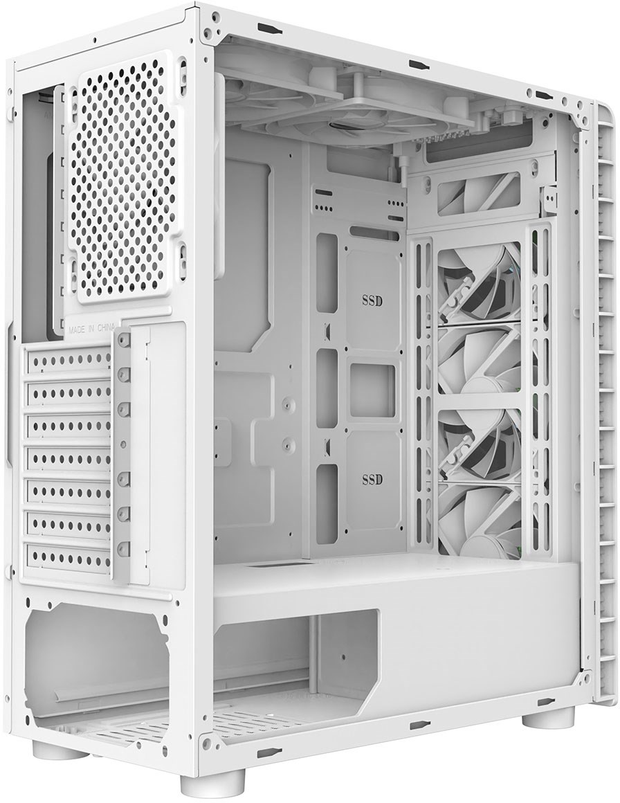 CiT Raider Mid Tower Gaming Case - White - CIT-RAIDER6-WHT | CCL