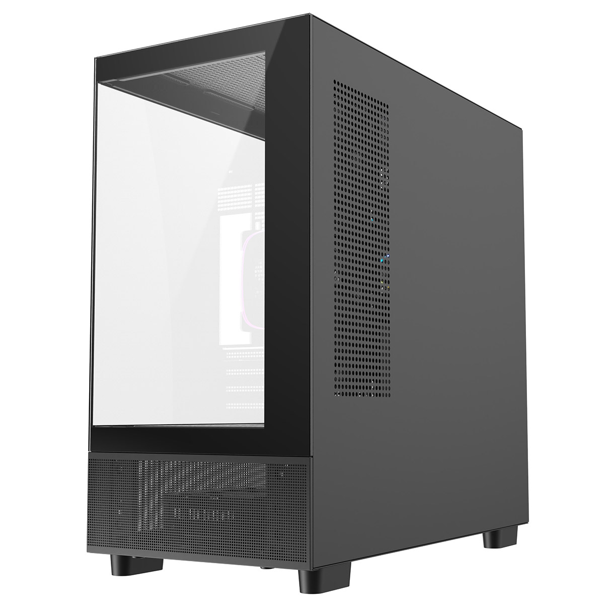 CiT Solar Mid Tower Gaming Case - Black - CIT-SOLAR-BLK | CCL