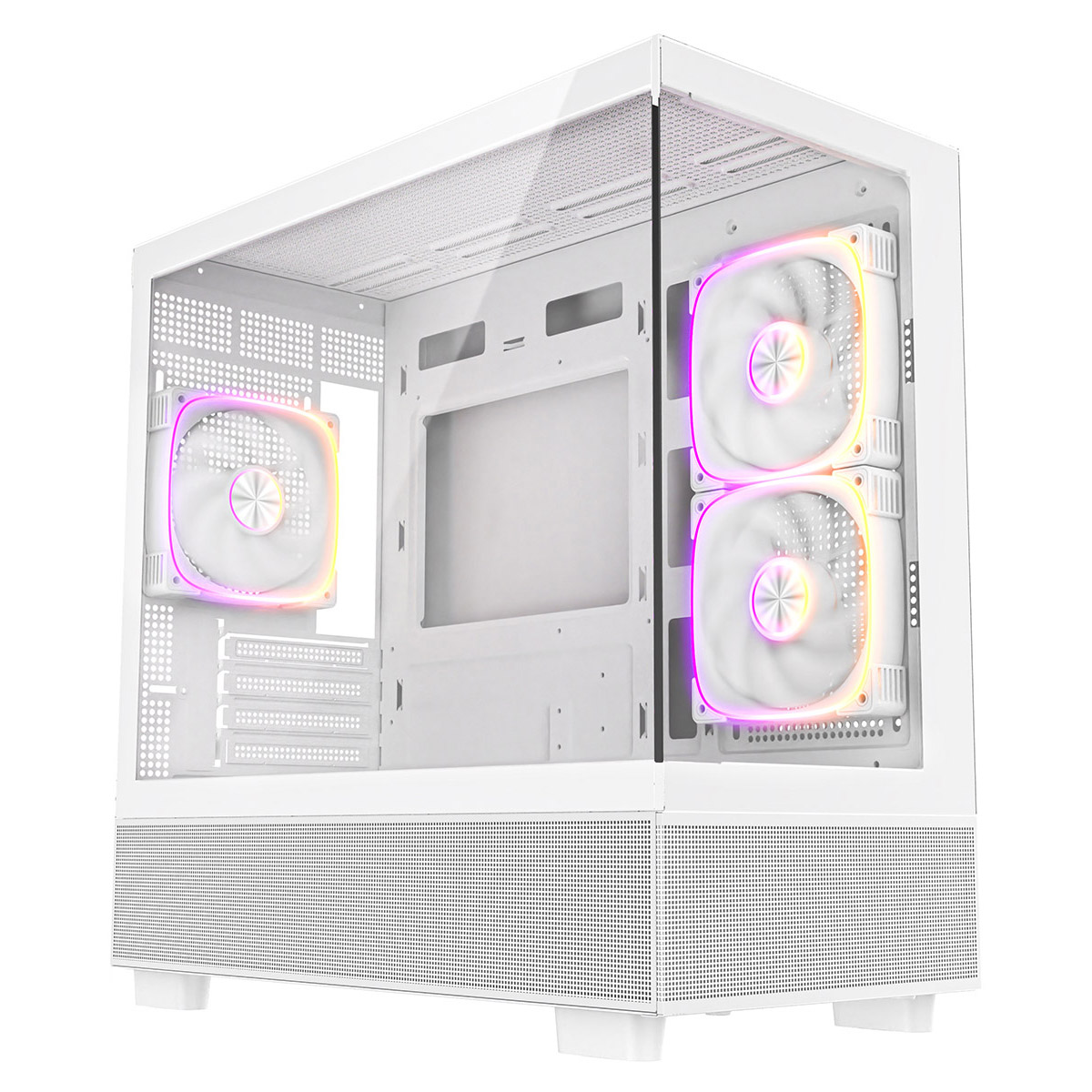 CiT Solar Mid Tower Gaming Case - White - CIT-SOLAR-WHT | CCL