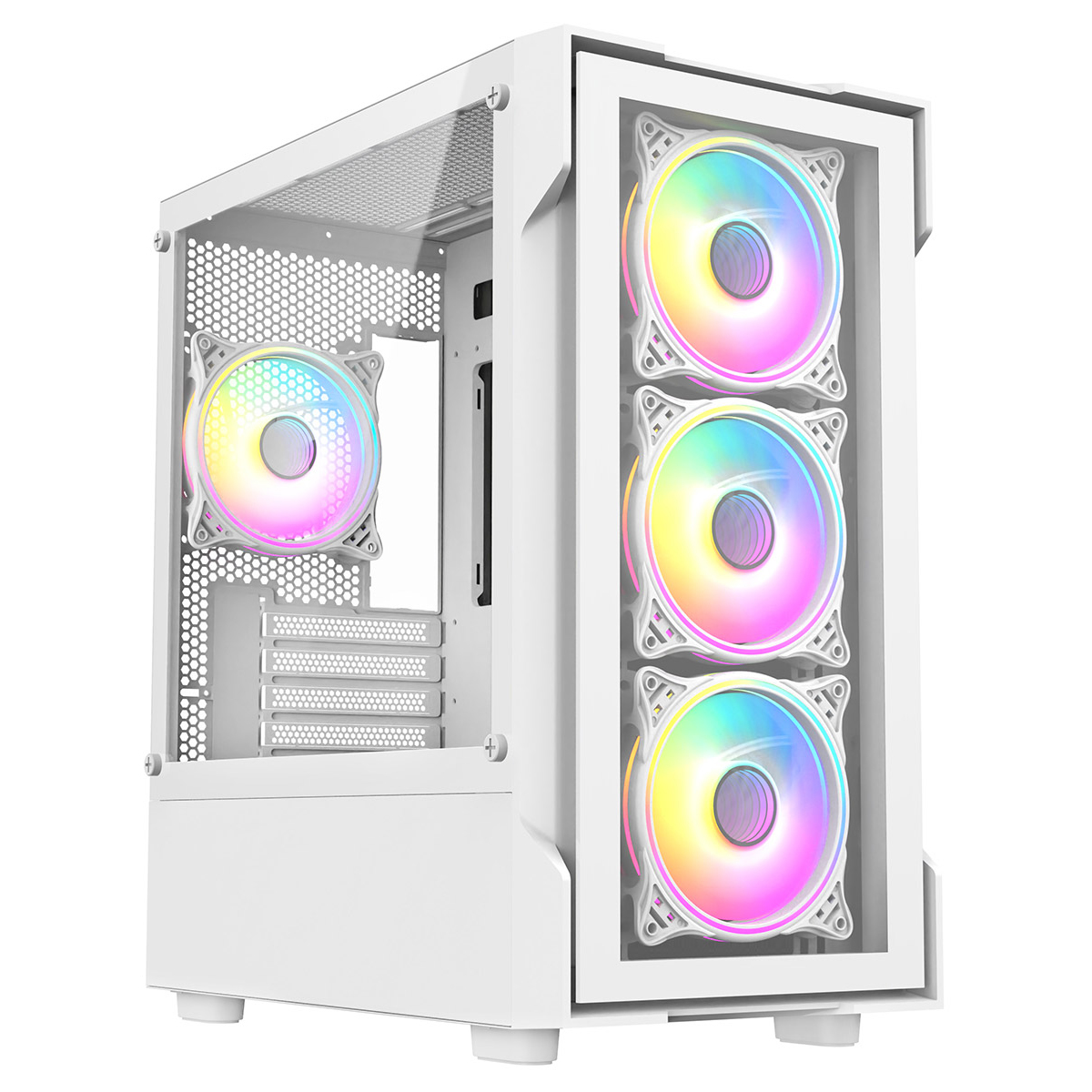 CiT Tornado Mid Tower Gaming Case - White - CIT-TORNADO-WHT | CCL