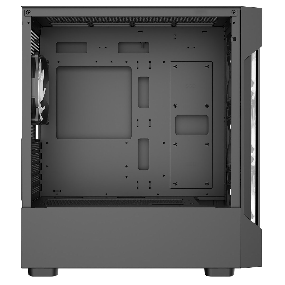 CiT Tsunami Mid Tower Gaming Case - Black - CIT-TSUNAMIBLK | CCL