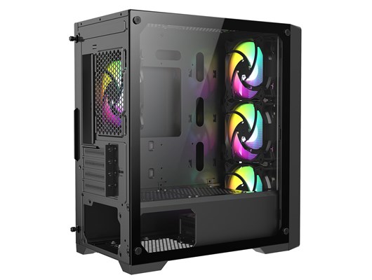 CiT Vento Mid Tower Gaming Case - Black - CIT-VENTO-BLK | CCL