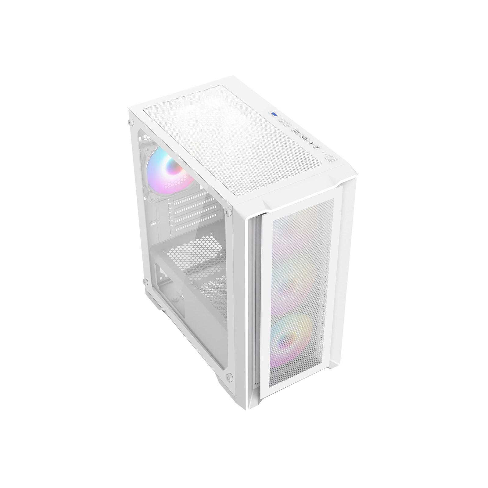 CiT Vento Mid Tower Gaming Case - White - CIT-VENTO-WHT | CCL