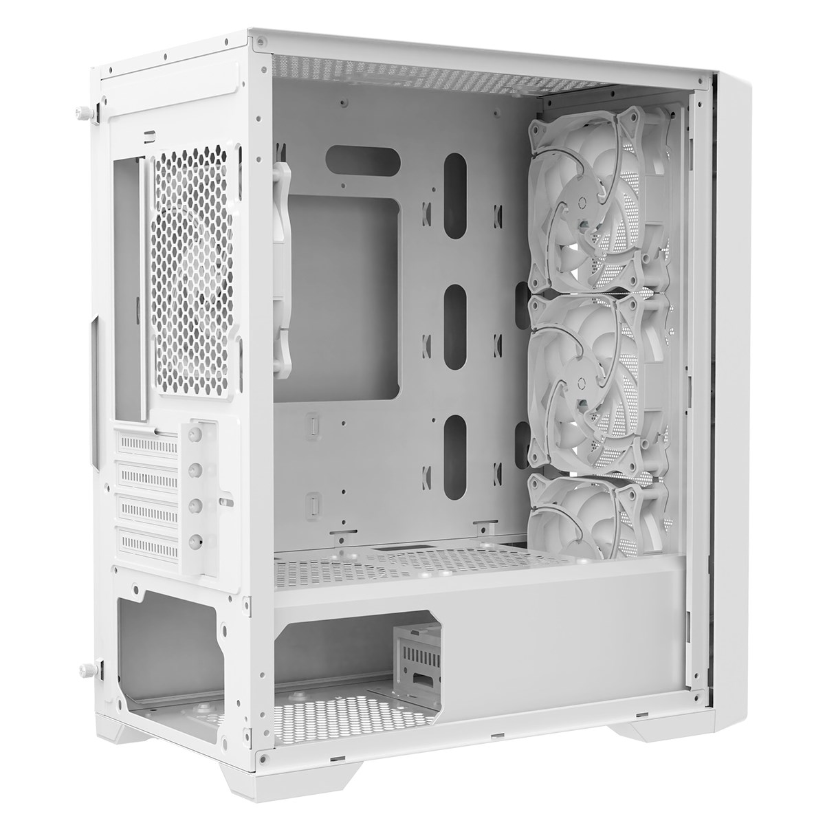 CiT Vento Mid Tower Gaming Case - White - CIT-VENTO-WHT | CCL