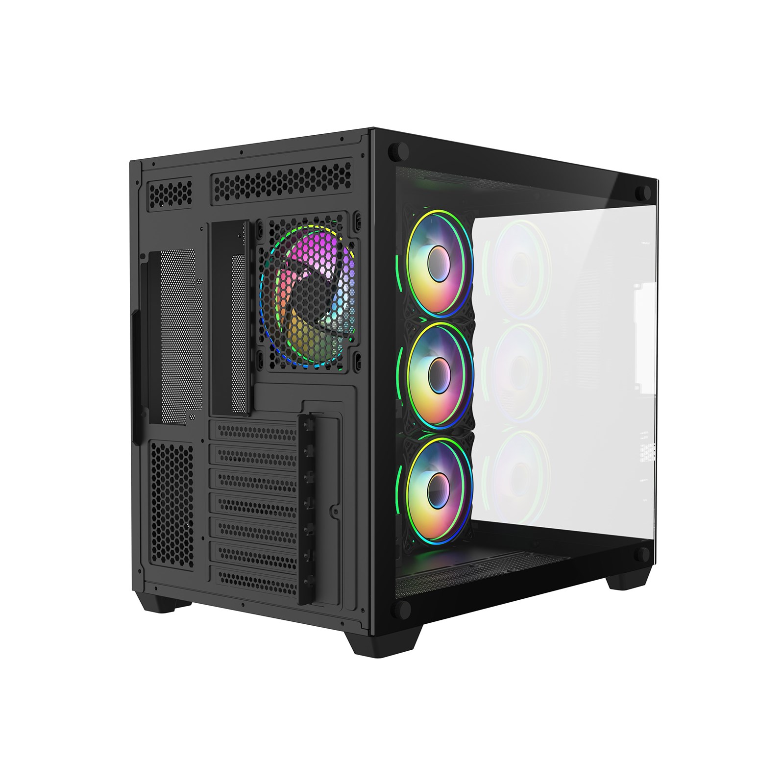 CiT Vision Mid Tower Gaming Case - Black - CIT-VISION-B | CCL