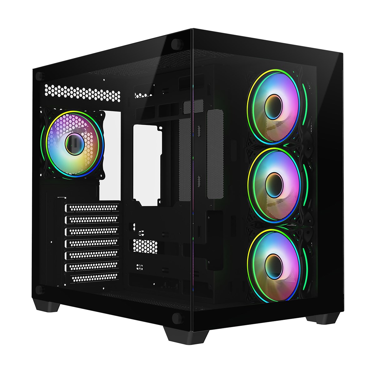 CiT Vision Mid Tower Gaming Case - Black - CIT-VISION-B | CCL