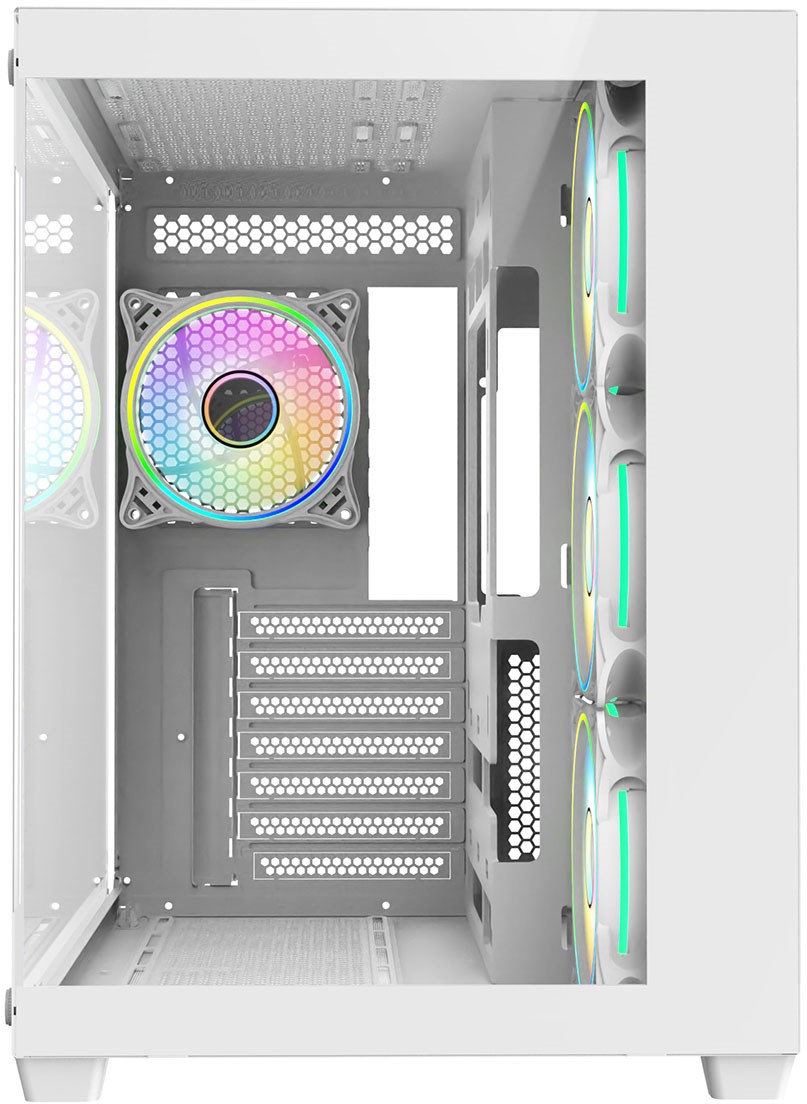 CiT Vision Mid Tower Gaming Case - White - CIT-VISION-W | CCL