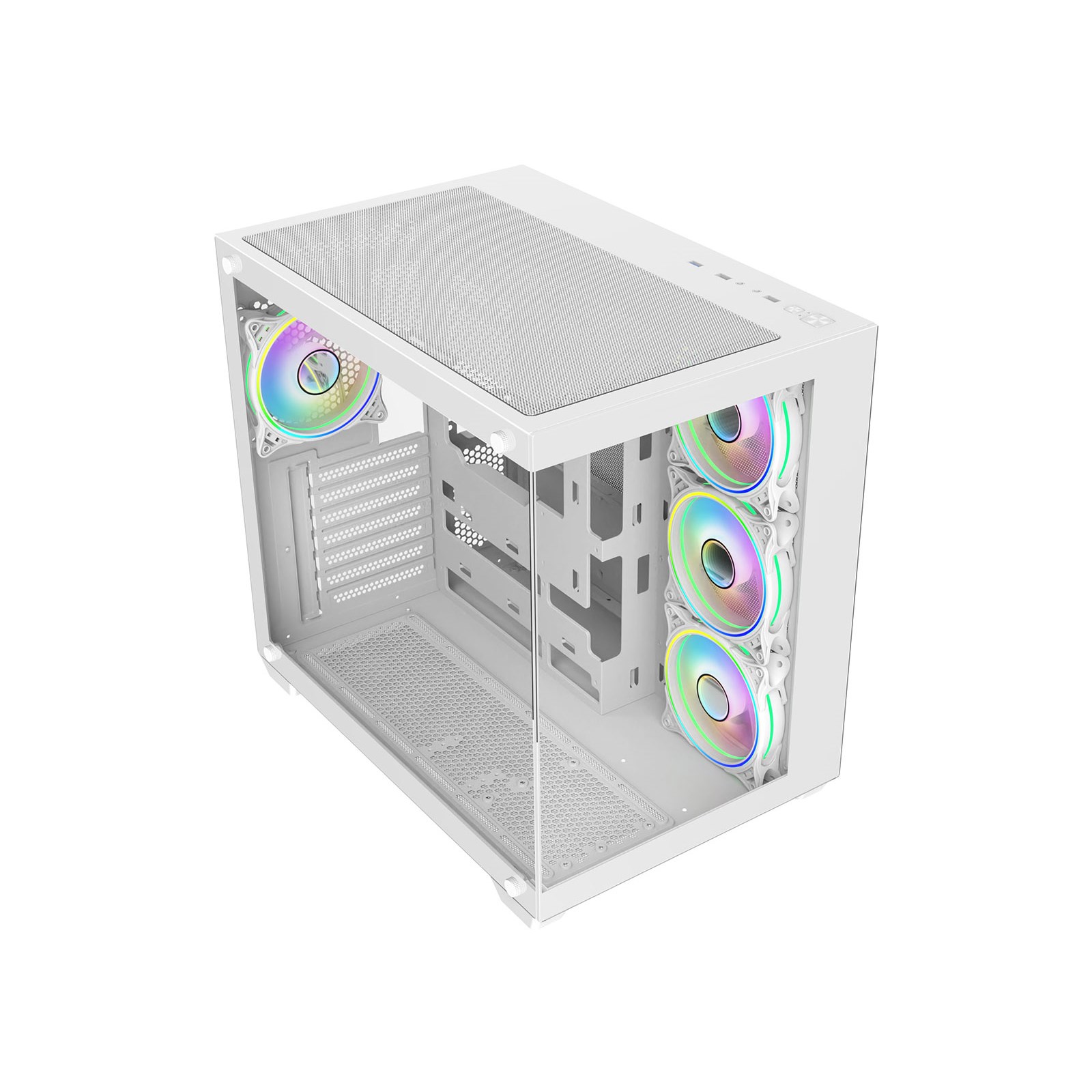 CiT Vision Mid Tower Gaming Case - White - CIT-VISION-W | CCL
