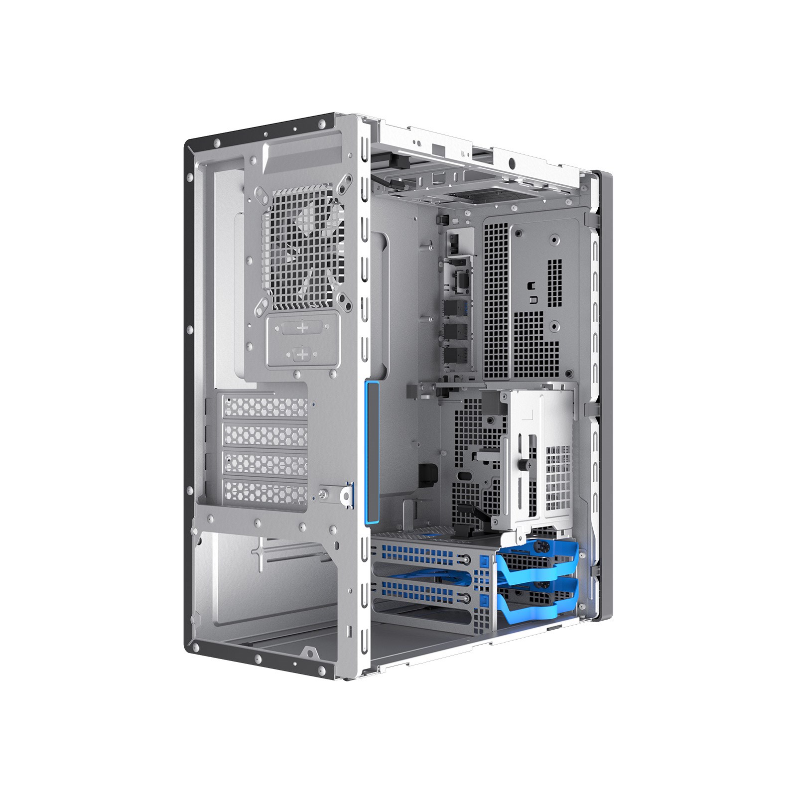 CiT Workstation Mid Tower Case - Black - CIT-WORKSTATION | CCL