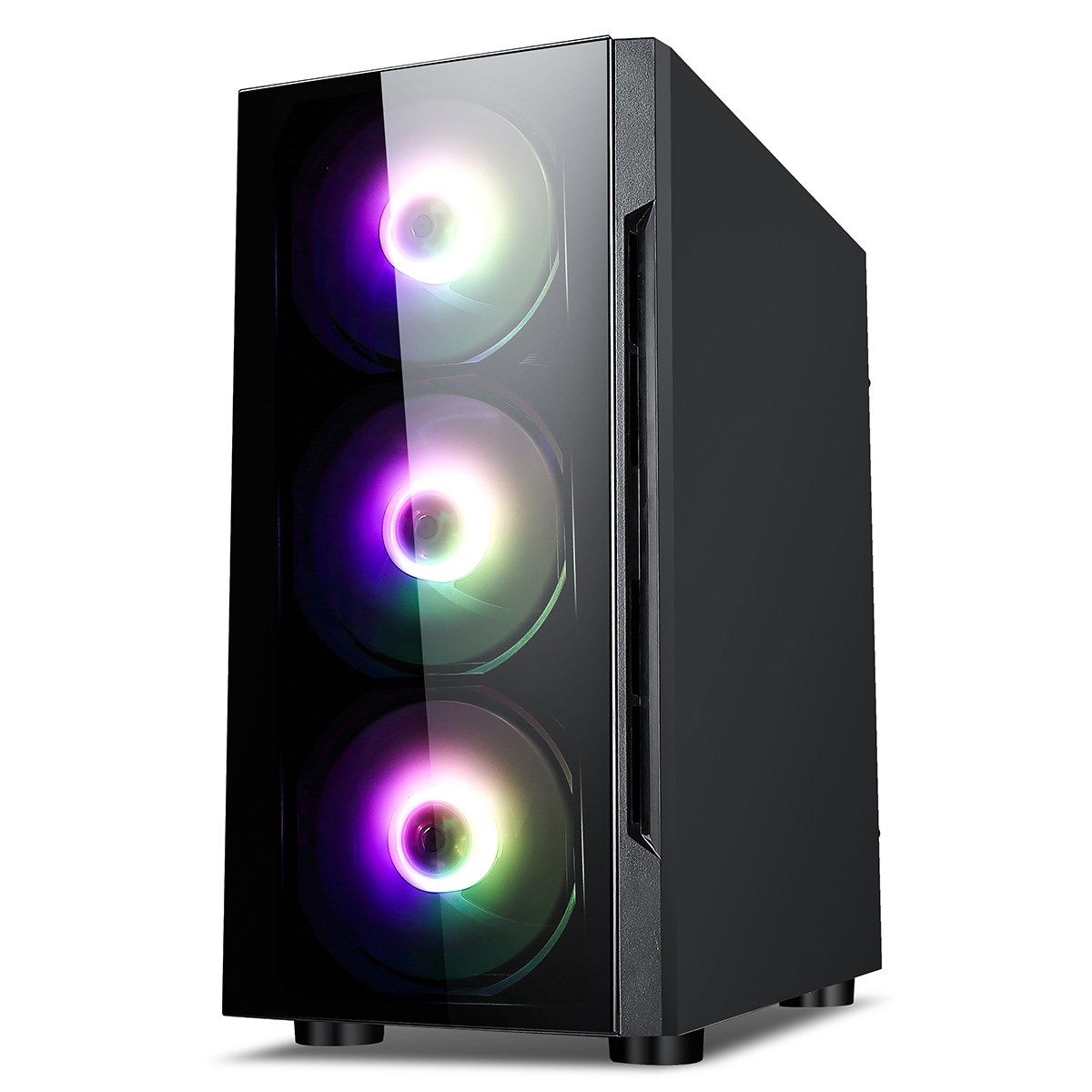 CiT Flash Mid Tower Gaming Case - Black - CITFLASH | CCL