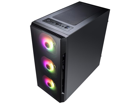 CiT Flash Mid Tower Gaming Case - Black - CITFLASH | CCL