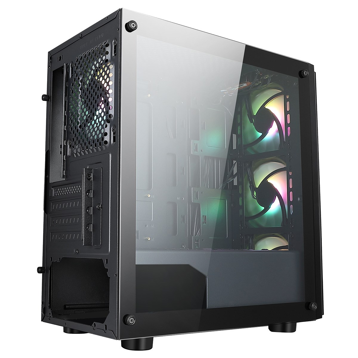 CiT Flash Mid Tower Gaming Case - Black - CITFLASH | CCL