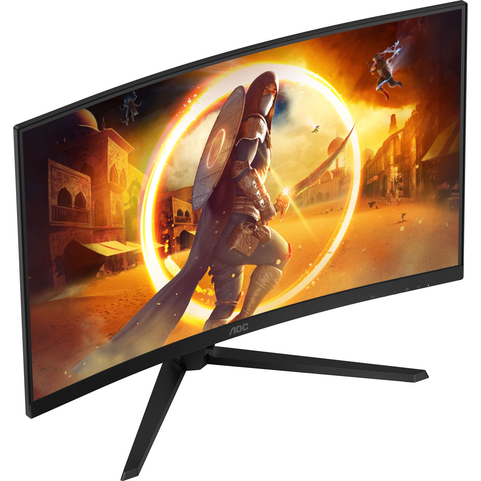 AOC CQ32G4VE 32" QHD VA 180Hz Gaming Curved Monitor - CQ32G4VE | CCL
