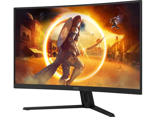 AOC CQ32G4VE 32" QHD VA 180Hz Gaming Curved Monitor - CQ32G4VE | CCL