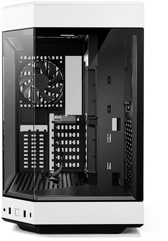 HYTE Y60 Mid Tower Case - Black/White - CS-HYTE-Y60-BW | CCL