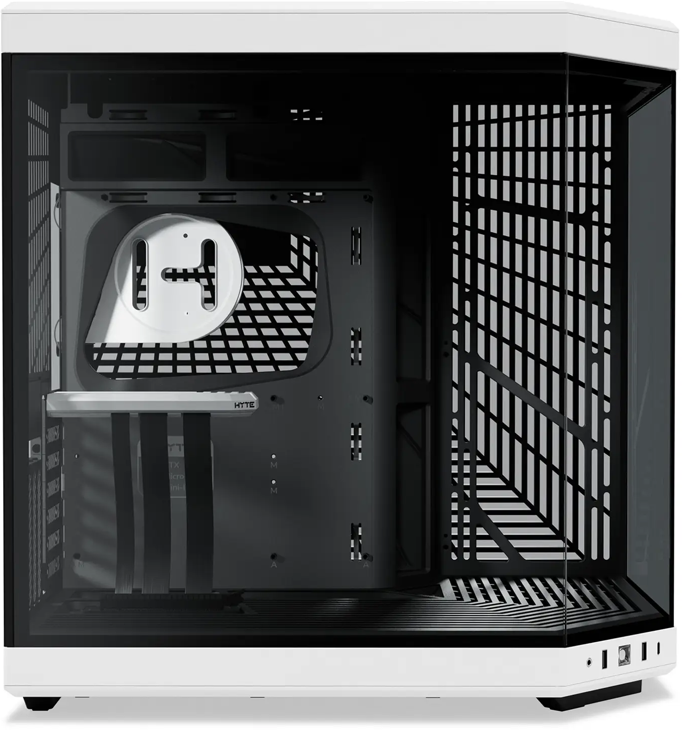HYTE Y70 Mid Tower Case - Black/White - CS-HYTE-Y70-BW | CCL