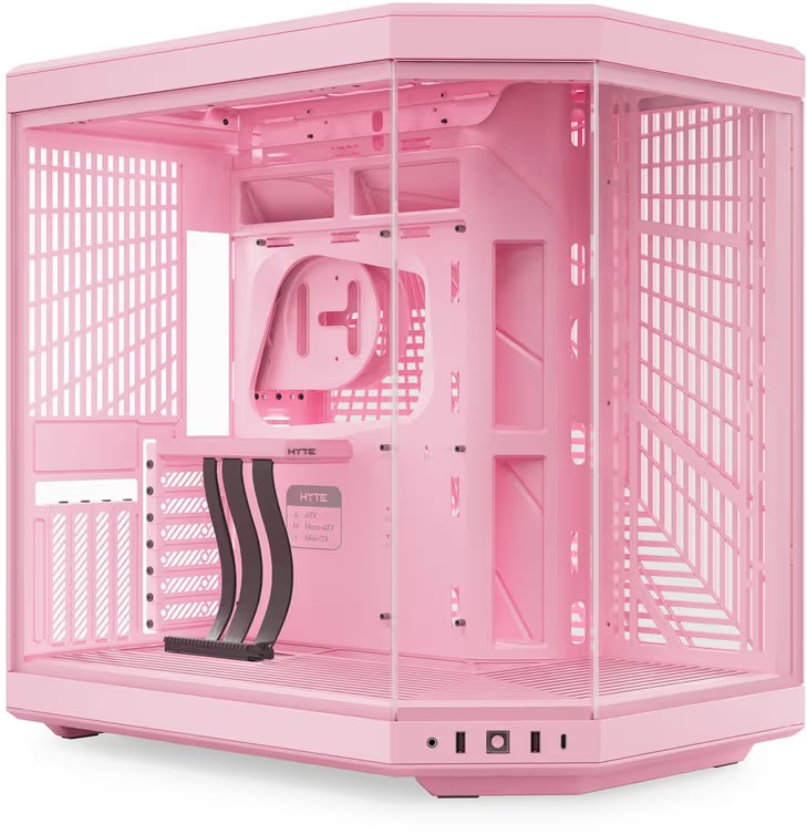 HYTE Y70 Mid Tower Case - Pink - CS-HYTE-Y70-SM | CCL