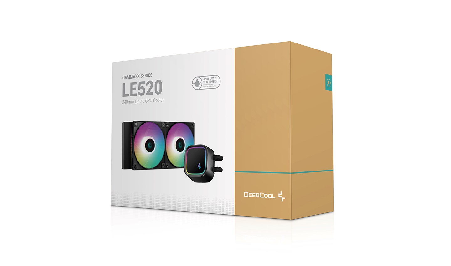 Deepcool LE520 240mm AiO Liquid CPU Cooler - R-LE520-BKAMMN-G1 | CCL