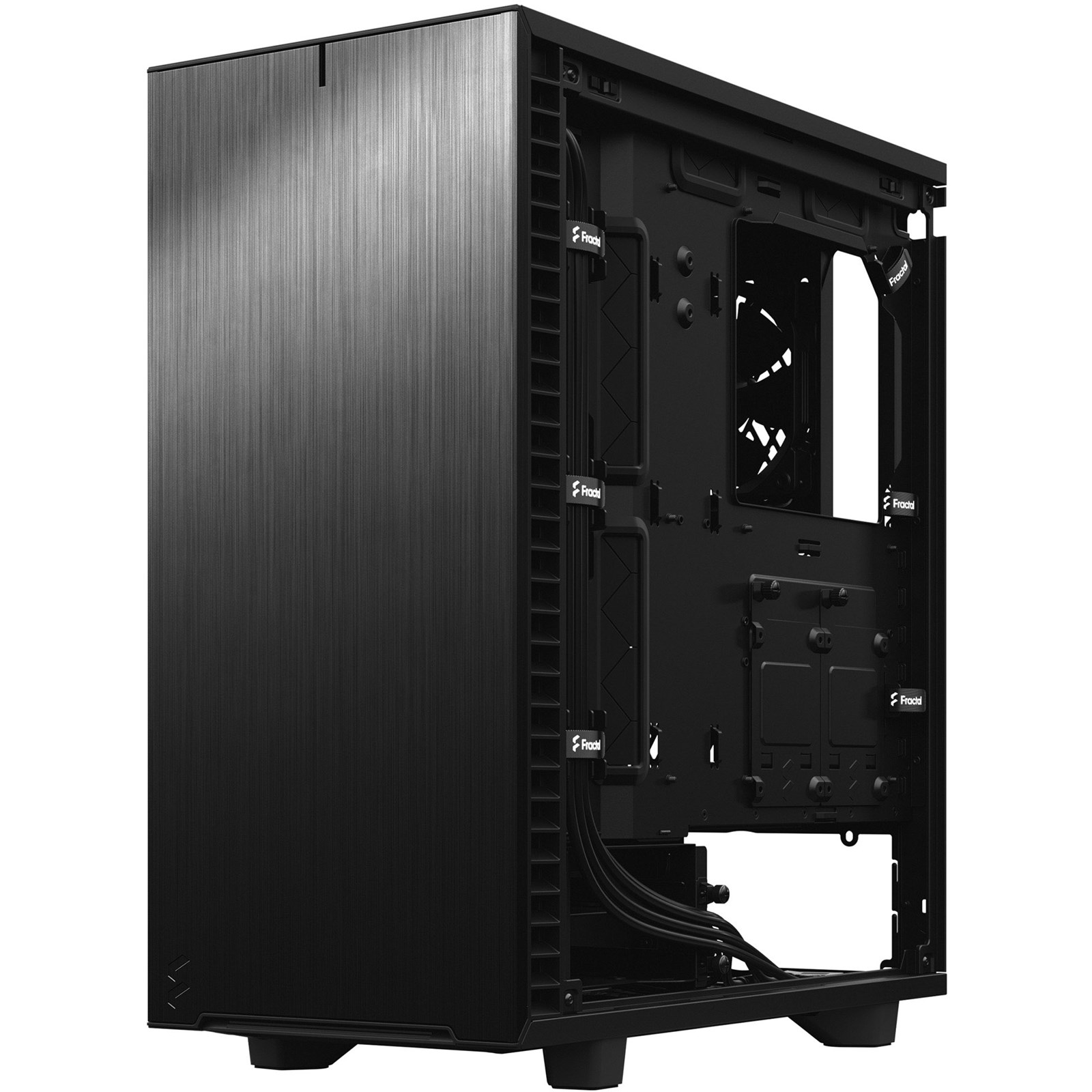 Fractal Define 7 Compact Mid Tower Gaming Case - Black - FD-C-DEF7C-01 ...