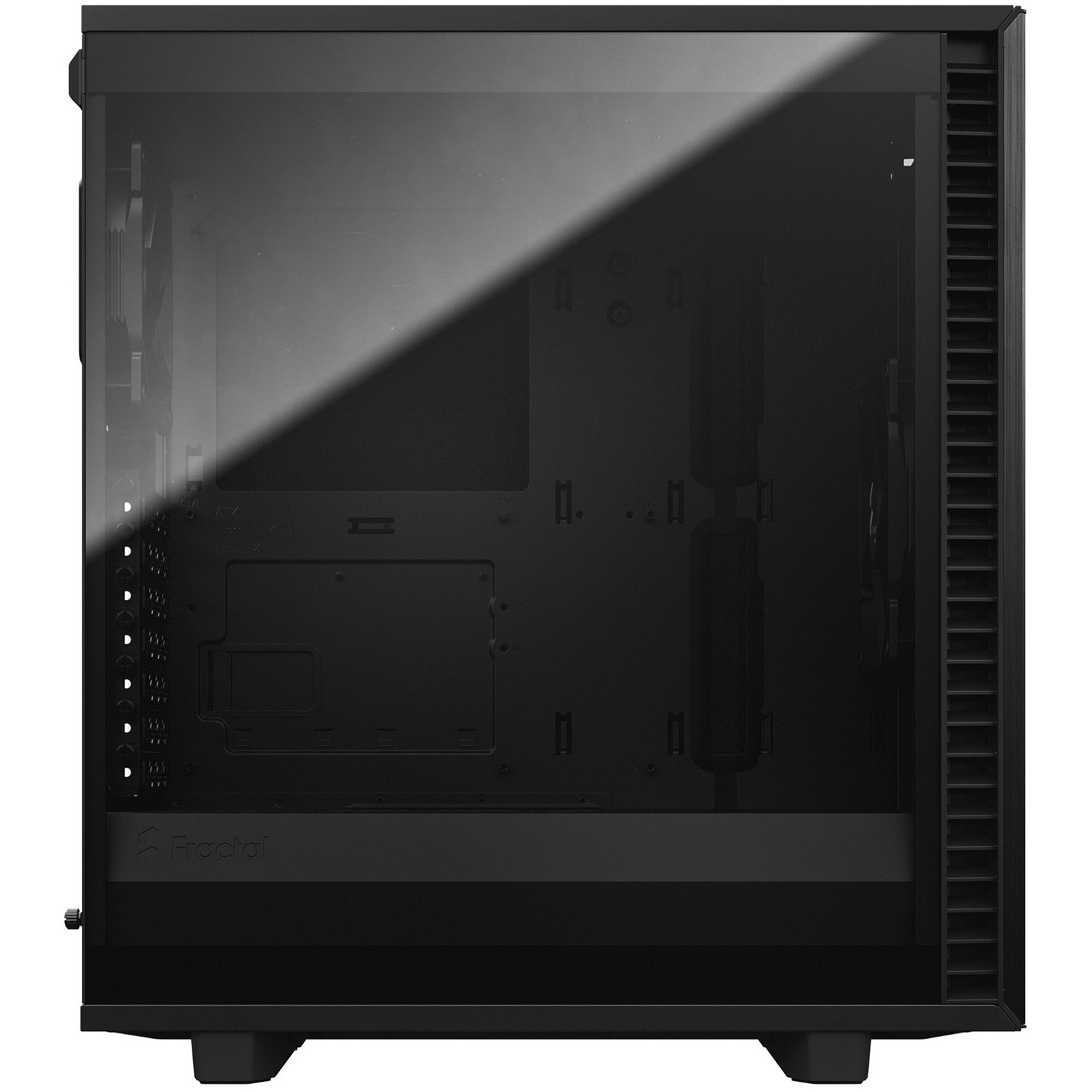 Fractal Define 7 Compact Mid Tower Gaming Case - Black - FD-C-DEF7C-03 ...