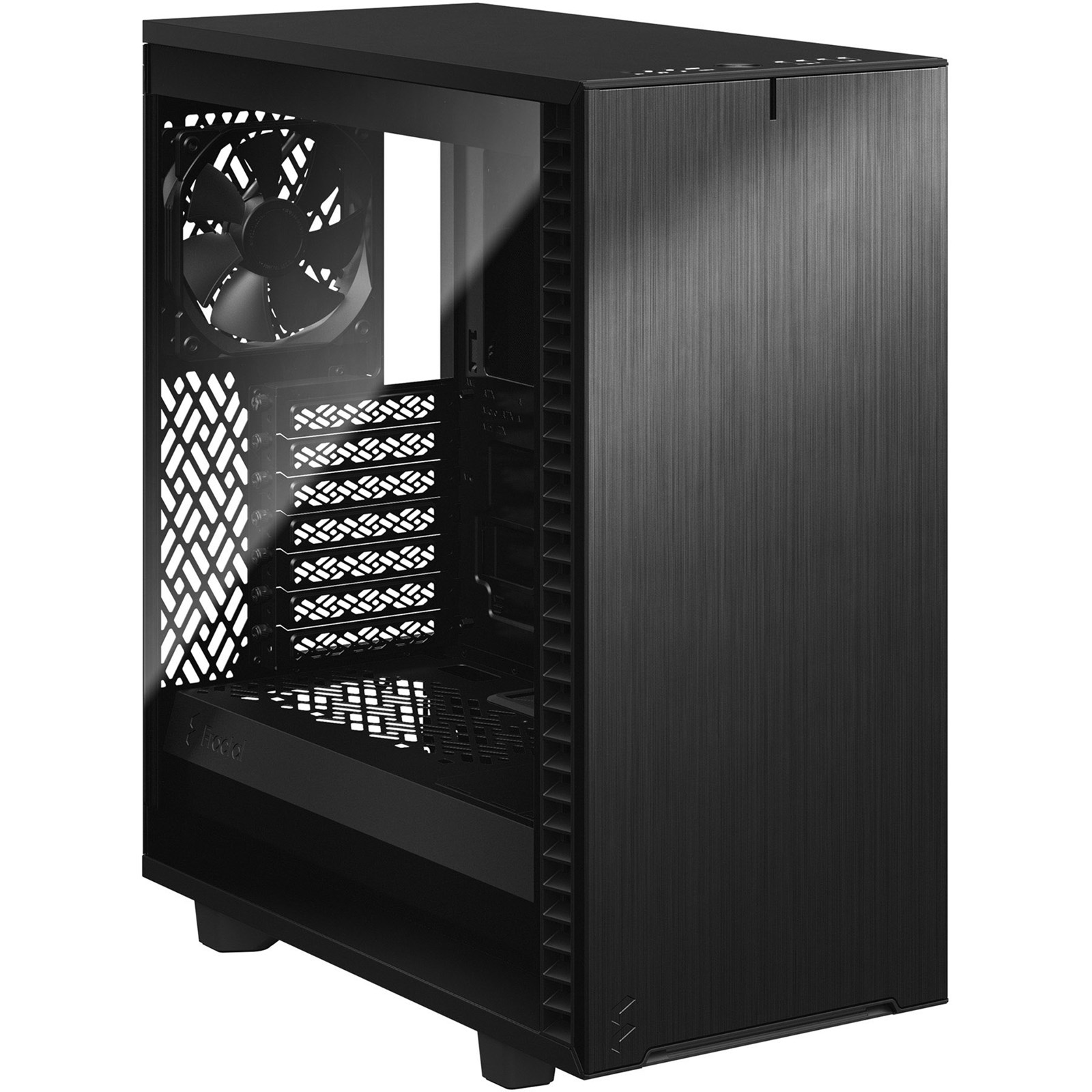 Fractal Define 7 Compact Mid Tower Gaming Case - Black - FD-C-DEF7C-03 ...