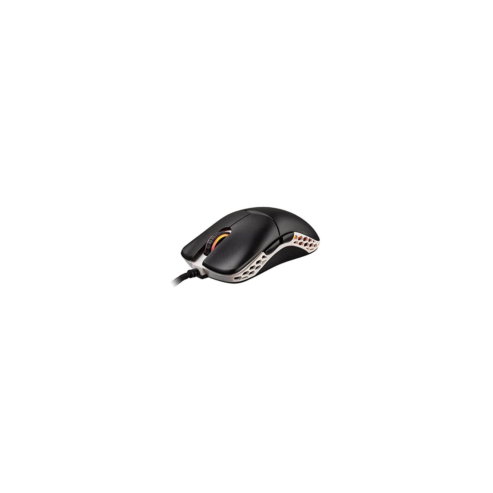 Ducky Feather Black & White Gaming Mouse with Omron Switches - DMFE20O ...