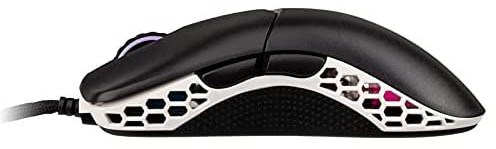 Ducky Feather Black & White Gaming Mouse with Omron Switches - DMFE20O ...