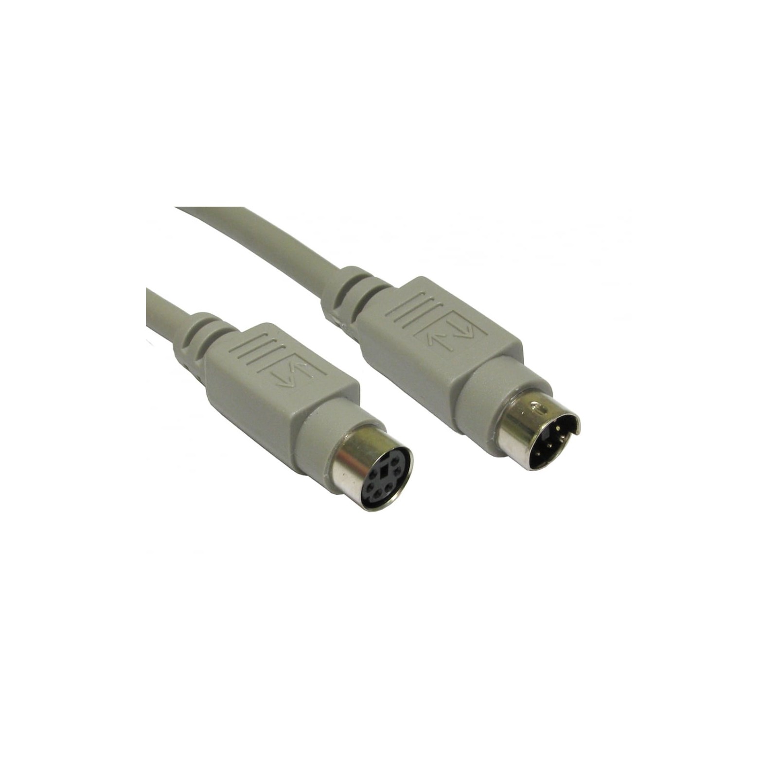 Cables Direct 2m Coiled PS2 Extension Cable - EX-032 | CCL