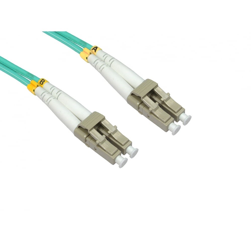 Cables Direct 2m OM4 Fibre Optic Cable, LC-LC (Multi-Mode) - FB4M-LCLC ...